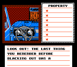 Screenshot of Uninvited (NES, 1986) - MobyGames
