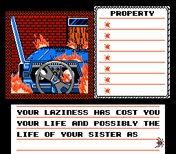 Screenshot of Uninvited (NES, 1986) - MobyGames