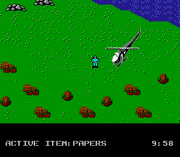 Screenshot of Infiltrator II (NES, 1987) - MobyGames