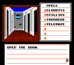 Screenshot of Uninvited (NES, 1986) - MobyGames