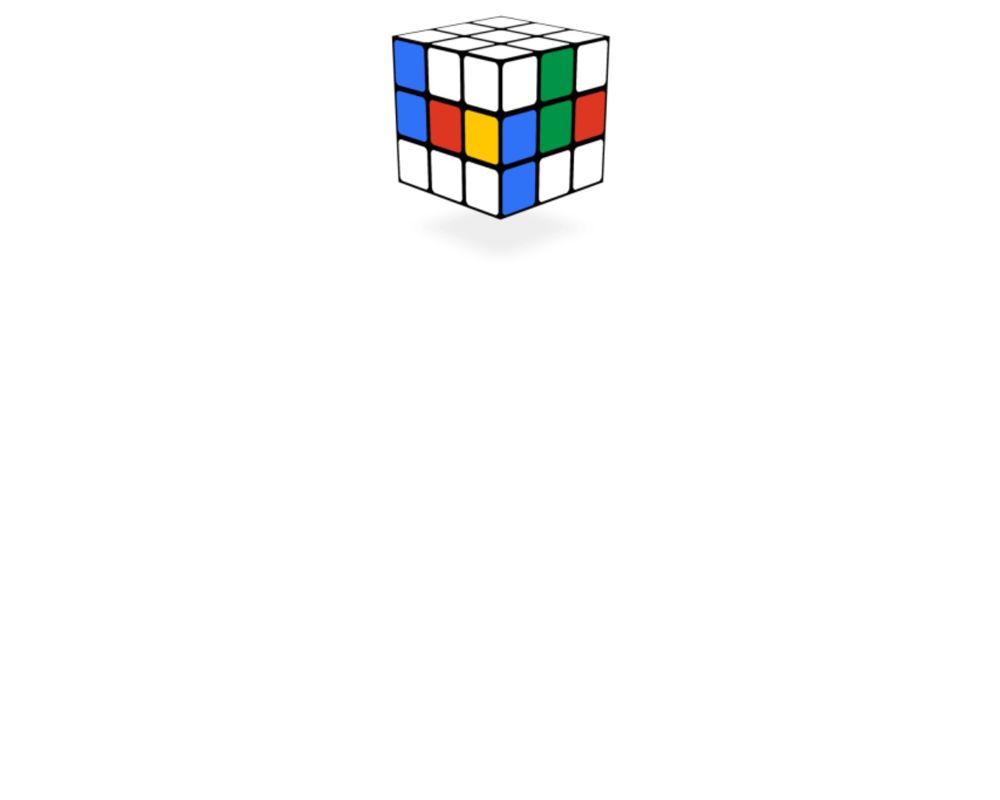 Screenshot of Rubik's Cube (Browser, 2014) - MobyGames