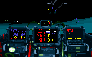 Screenshot of Subwar 2050 (DOS, 1993) - MobyGames