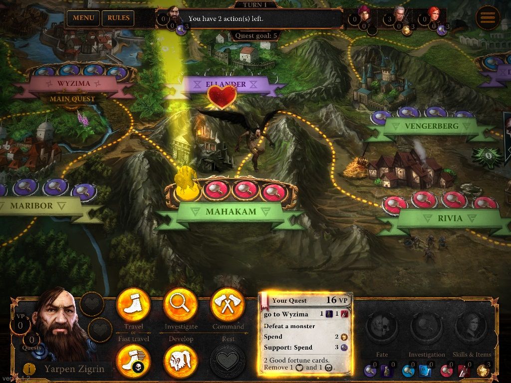 Screenshot of The Witcher: Adventure Game (Windows, 2014) - MobyGames