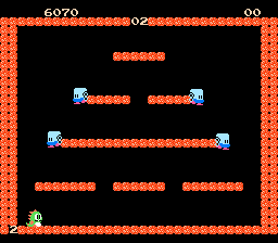 Screenshot of Bubble Bobble (NES, 1986) - MobyGames