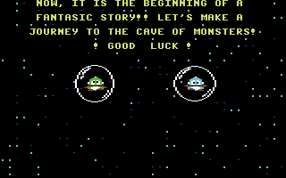 Screenshot of Bubble Bobble (Commodore 64, 1986) - MobyGames
