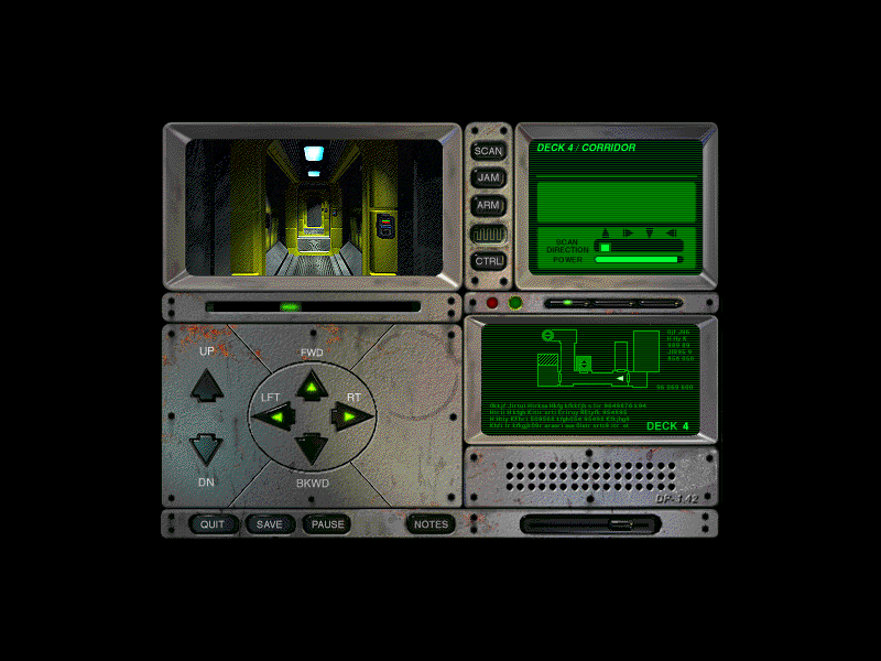 Screenshot of Iron Helix (Windows 3.x, 1993) - MobyGames