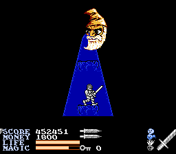 Screenshot of IronSword: Wizards & Warriors II (NES, 1989) - MobyGames