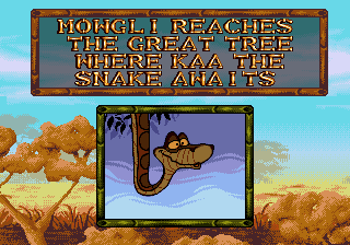 Screenshot of Disney's The Jungle Book (Genesis, 1994) - MobyGames