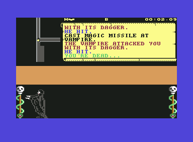 Screenshot of Master of Magic (Commodore 64, 1985) - MobyGames