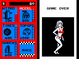 Screenshot of Ivan 'Ironman' Stewart's Super Off Road (Amstrad CPC, 1989) - MobyGames