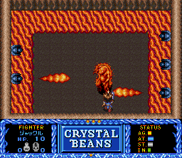 Screenshot of Crystal Beans from Dungeon Explorer (SNES, 1995) - MobyGames