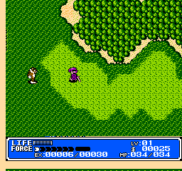 Screenshot of Crystalis (NES, 1990) - MobyGames