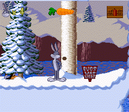 Screenshot of Bugs Bunny Rabbit Rampage (SNES, 1994) - MobyGames