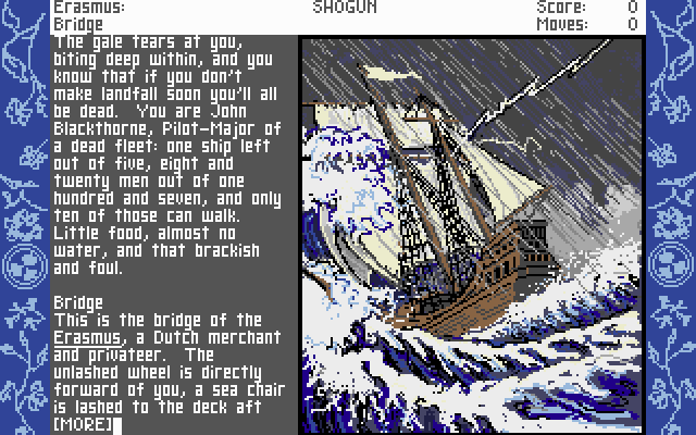 Screenshot of James Clavell's Shōgun (DOS, 1989) - MobyGames