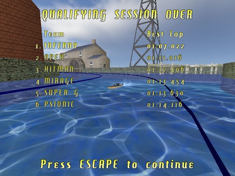 Screenshot of Powerboat Racing (Windows, 2005) - MobyGames