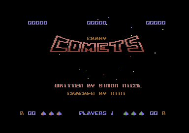 Crazy Comets screenshots - MobyGames