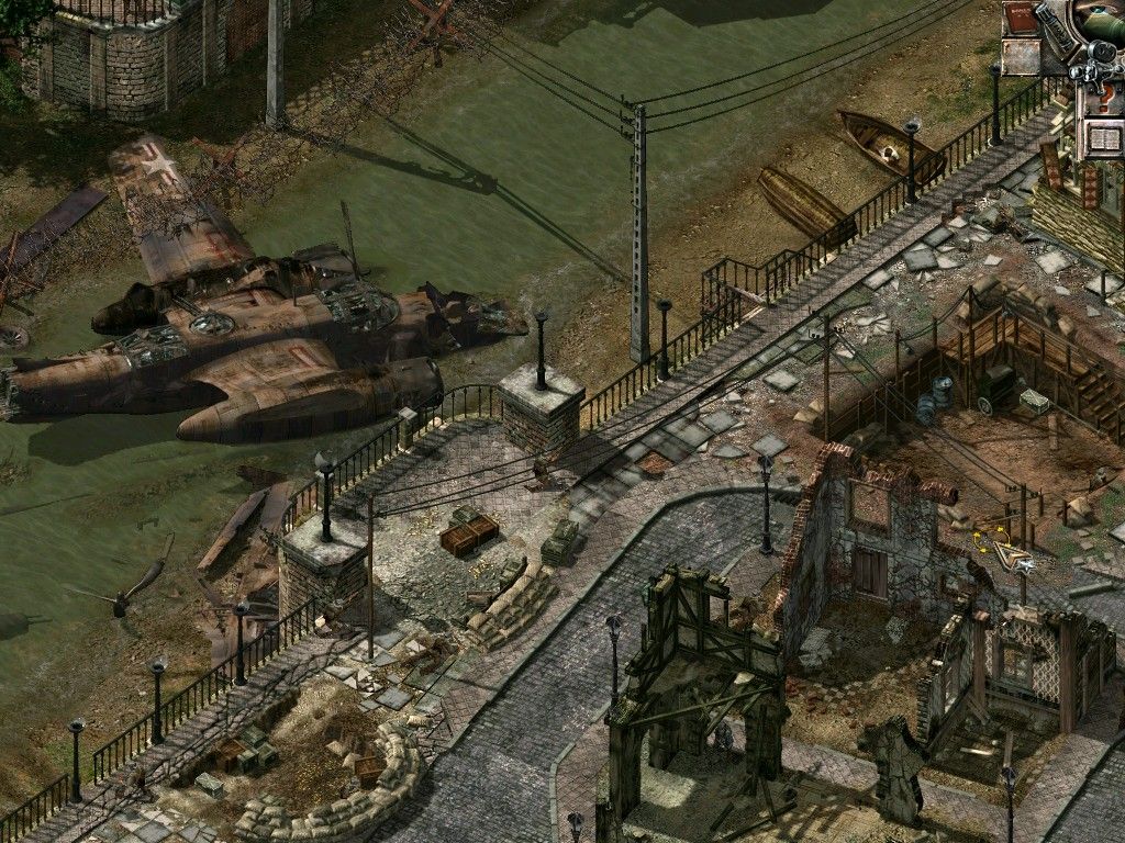 Screenshot of Commandos 2: Men of Courage (Windows, 2001) - MobyGames