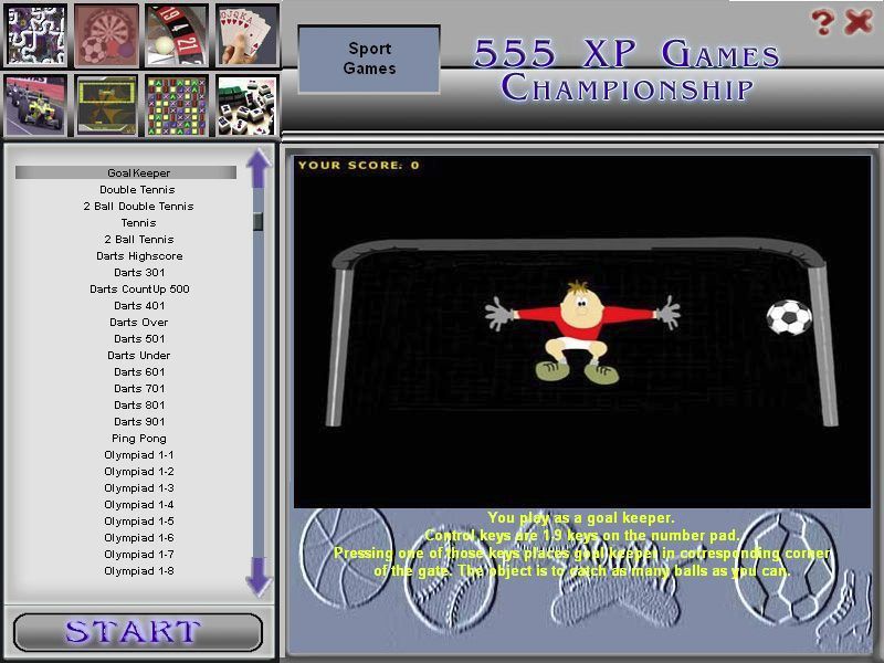 Screenshot of 555 Games XP Championship (Windows, 2005) - MobyGames