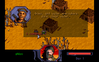 Screenshot of Burntime (DOS, 1993) - MobyGames