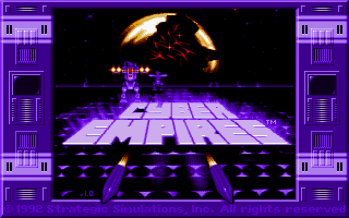 Screenshot of Cyber Empires (DOS, 1992) - MobyGames