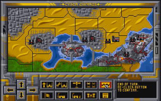 Screenshot of Cyber Empires (DOS, 1992) - MobyGames
