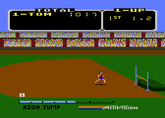 Screenshot of The Activision Decathlon (Atari 5200, 1983) - MobyGames