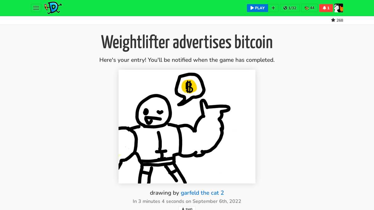 Screenshot of Drawception (Browser, 2012) - MobyGames