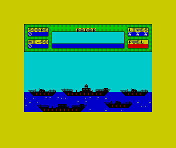 Screenshot of Byte Bitten (ZX Spectrum, 1984) - MobyGames