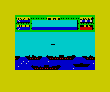 Screenshot of Byte Bitten (ZX Spectrum, 1984) - MobyGames