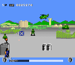 Screenshot of Cabal (NES, 1988) - MobyGames