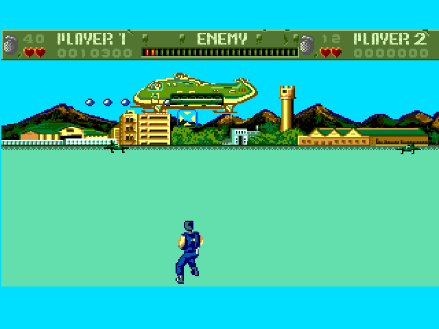 Screenshot of Cabal (Amiga, 1988) - MobyGames