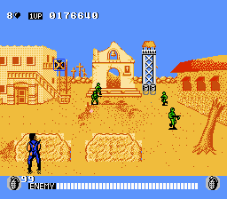Screenshot of Cabal (NES, 1988) - MobyGames