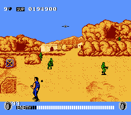 Screenshot of Cabal (NES, 1988) - MobyGames