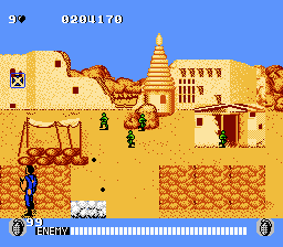 Screenshot of Cabal (NES, 1988) - MobyGames