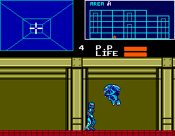 Screenshot of Cyborg Hunter (SEGA Master System, 1988) - MobyGames