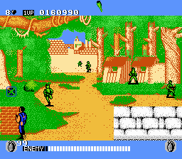 Screenshot of Cabal (NES, 1988) - MobyGames