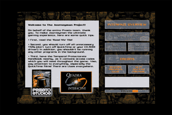 Screenshot of The Journeyman Project: Turbo! (Windows 16-bit, 1994 ...