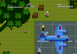 Screenshot of Caliber.50 (Genesis, 1989) - MobyGames