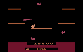 Screenshot of Joust Atari 2600 1982 MobyGames