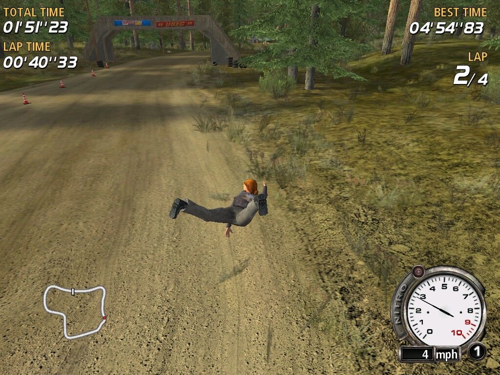 Screenshot of FlatOut (Windows, 2004) - MobyGames