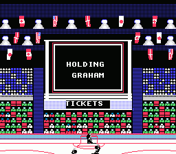 Screenshot of Wayne Gretzky Hockey (NES, 1988) - MobyGames