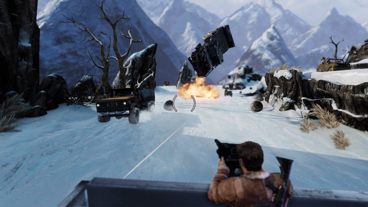 Screenshot of Uncharted 2: Among Thieves (PlayStation 4, 2009) - MobyGames