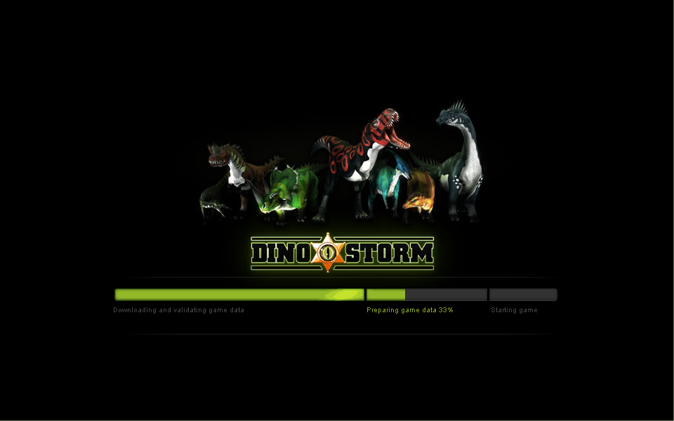 Screenshot of Dino Storm (Browser, 2012) - MobyGames