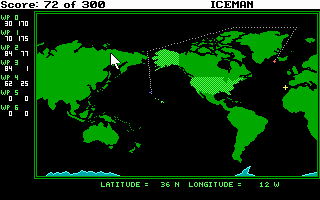 Screenshot of Code-Name: Iceman (DOS, 1989) - MobyGames