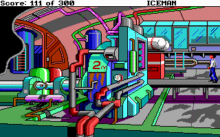 Screenshot of Code-Name: Iceman (DOS, 1989) - MobyGames