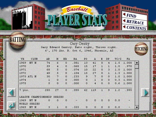 Baseball's Greatest Hits (1994) - MobyGames