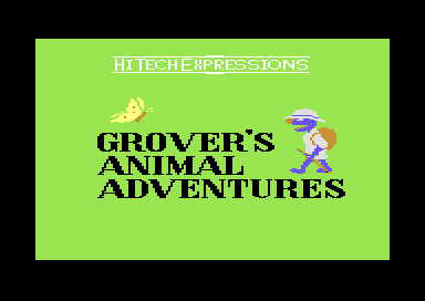 Grover's Animal Adventures (1985) - MobyGames