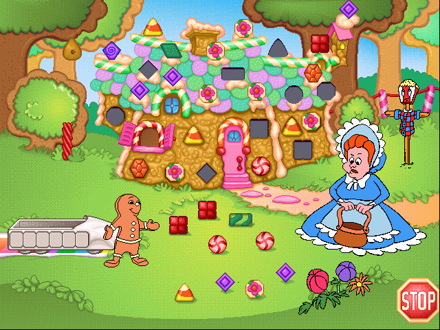 Screenshot of Candy Land Adventure (Windows 3.x, 1996) - MobyGames
