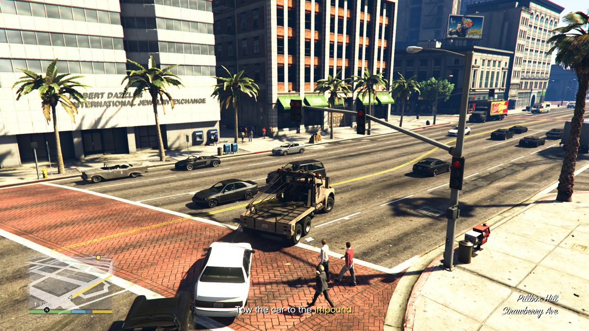 Screenshot of Grand Theft Auto V (PlayStation 5, 2013) - MobyGames