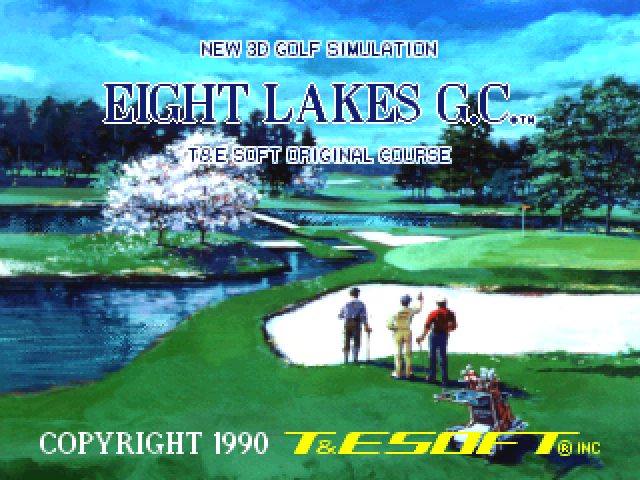 New 3D Golf Simulation: Eight Lakes G.C. screenshots - MobyGames